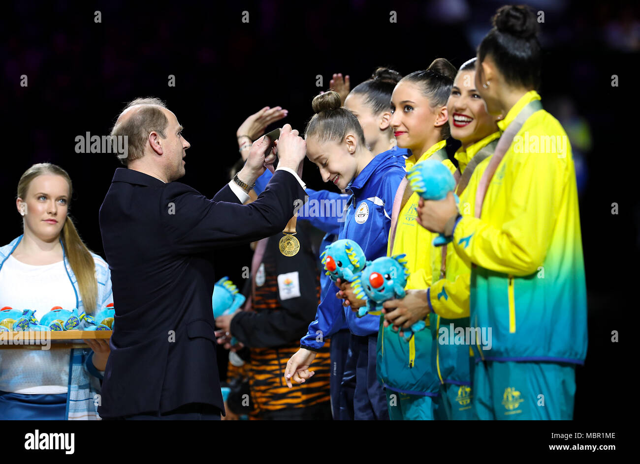 Prince edward presents medals hi-res stock photography and images - Alamy