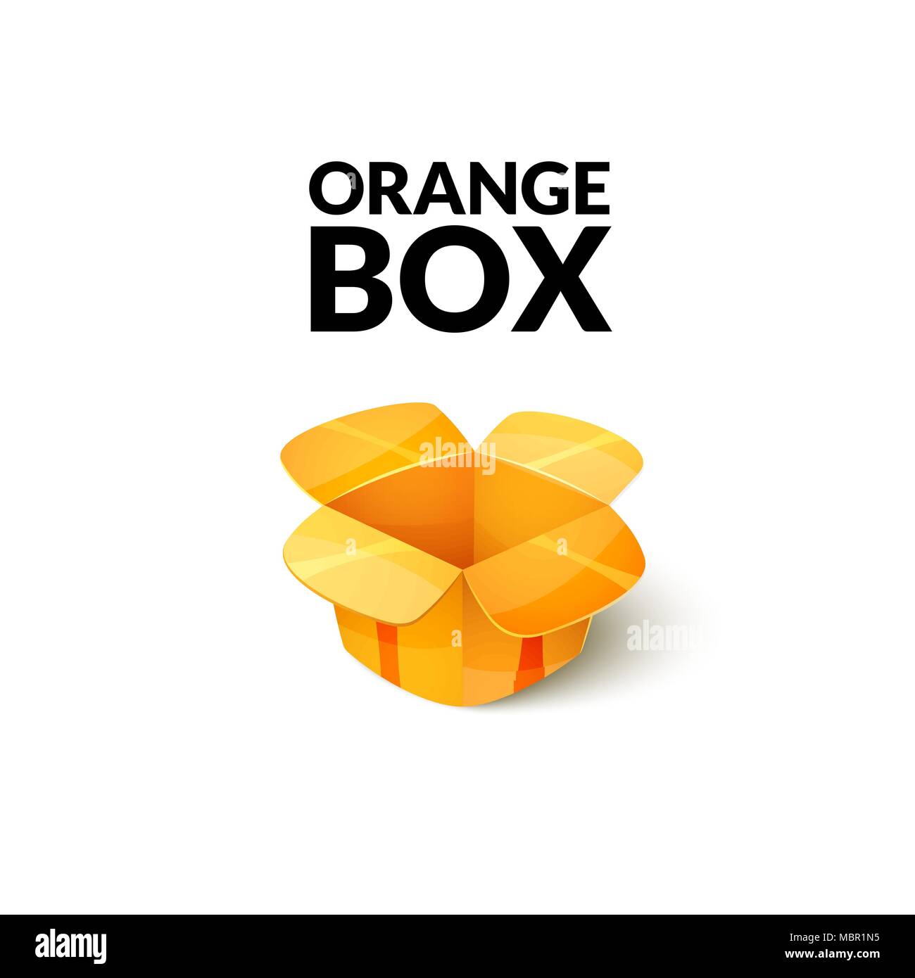 Red orange cartoon style Cut Out Stock Images & Pictures - Alamy