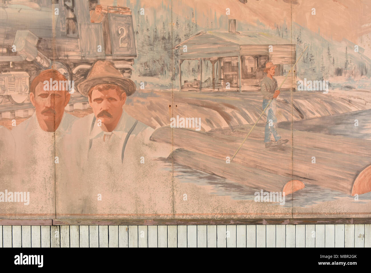 Logging history hi-res stock photography and images - Alamy