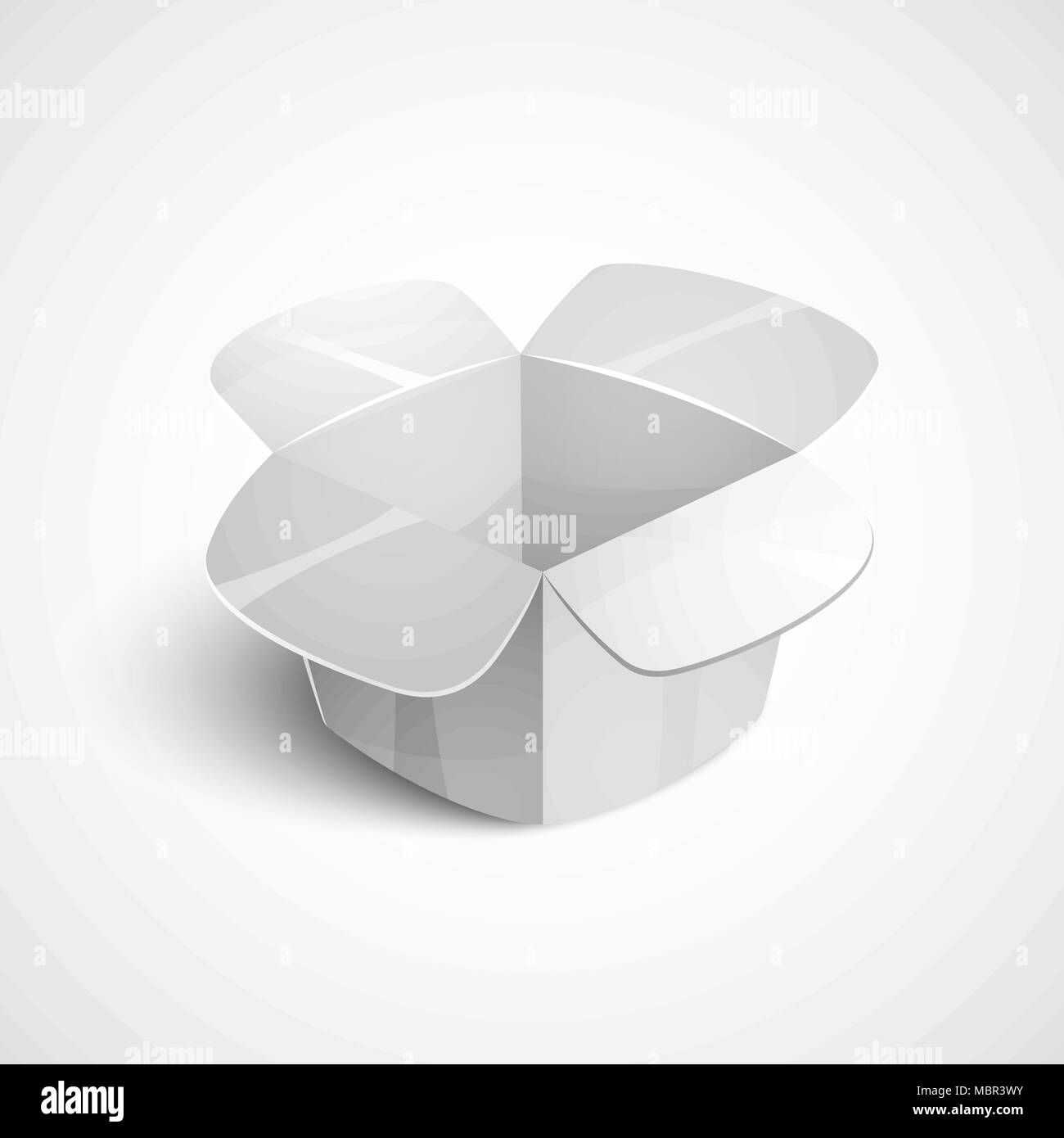 Grey crate Stock Vector Images - Alamy