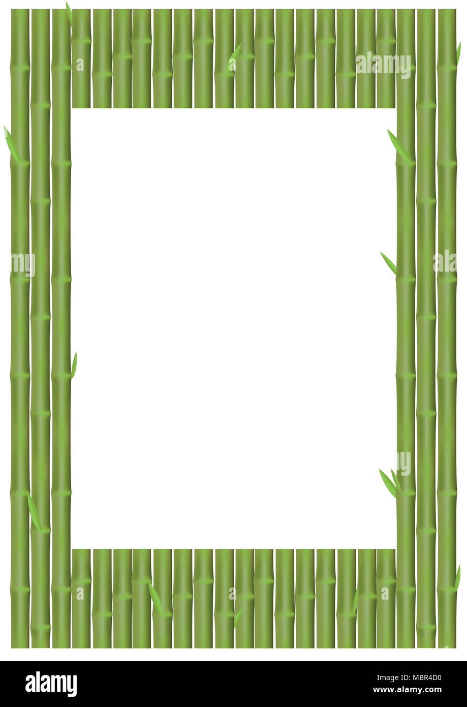 Bamboo panel backdrop for background design, and blank space for ...