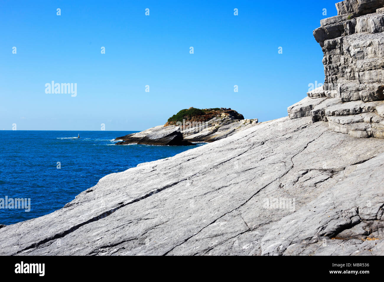 island of Tino Stock Photo - Alamy