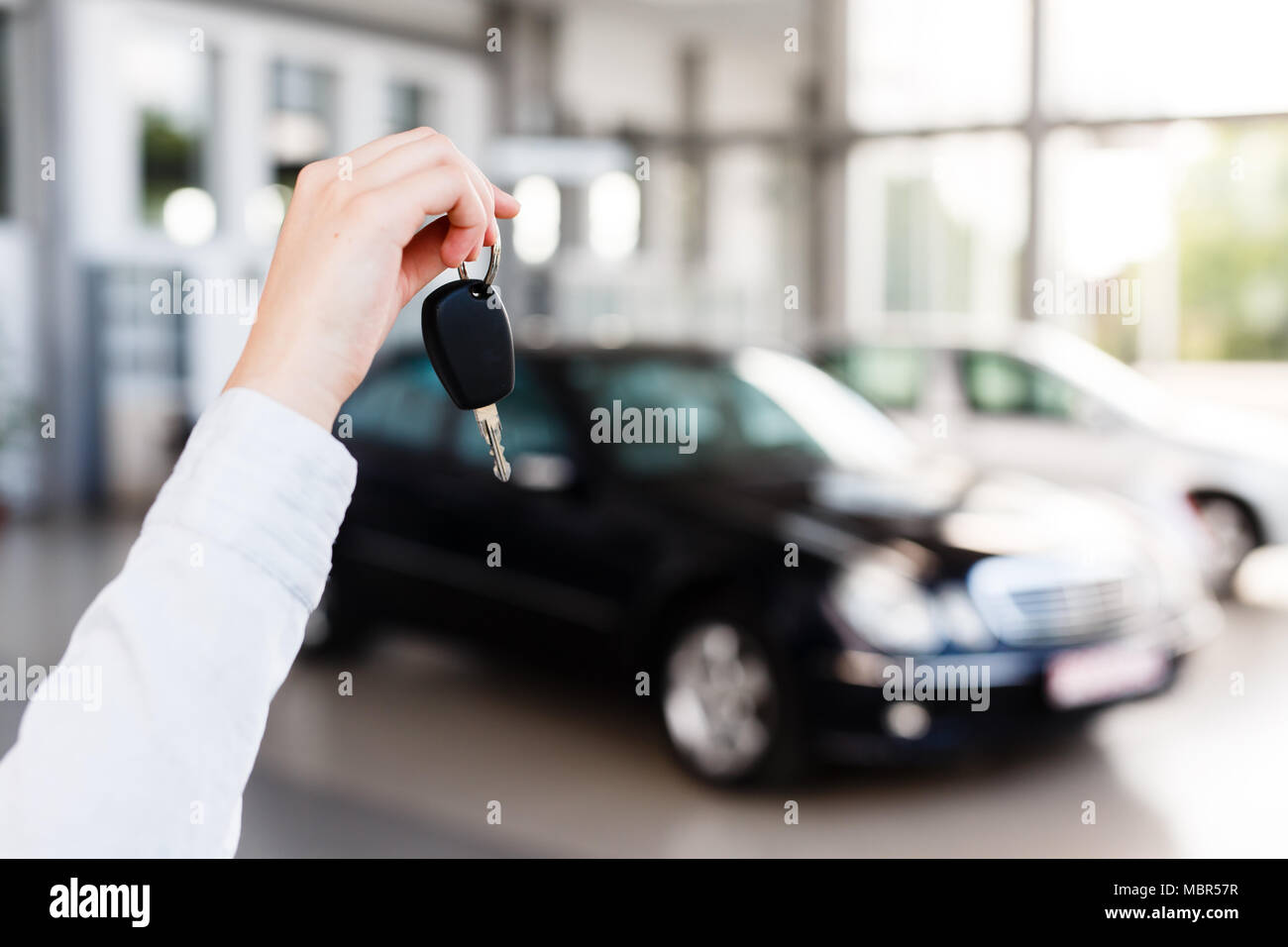 Keys of new car Stock Photo - Alamy