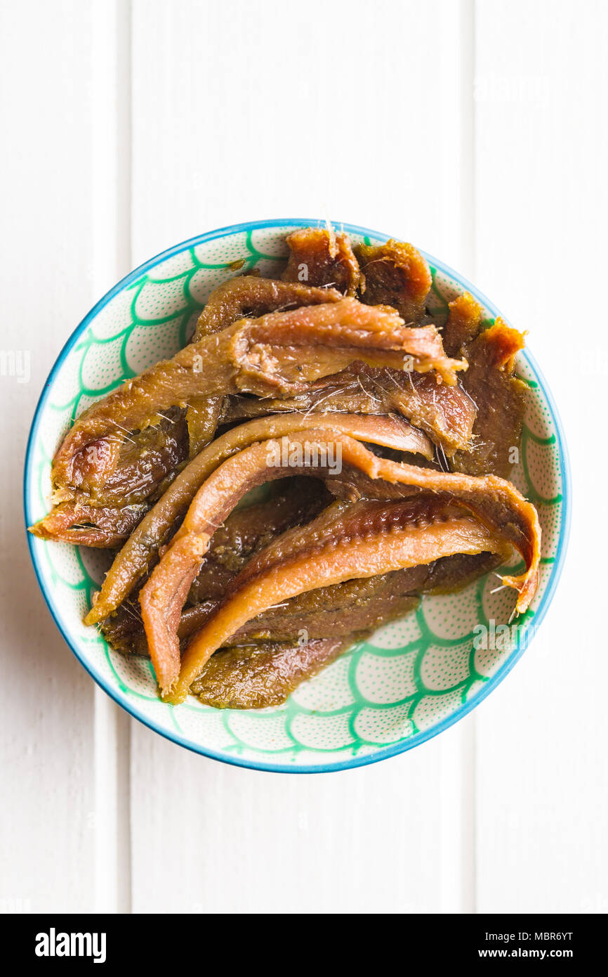 The anchovy fillets in oil hi-res stock photography and images - Alamy