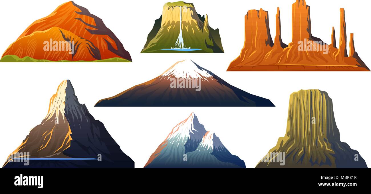 Rainbow valley everest Stock Vector Images - Alamy