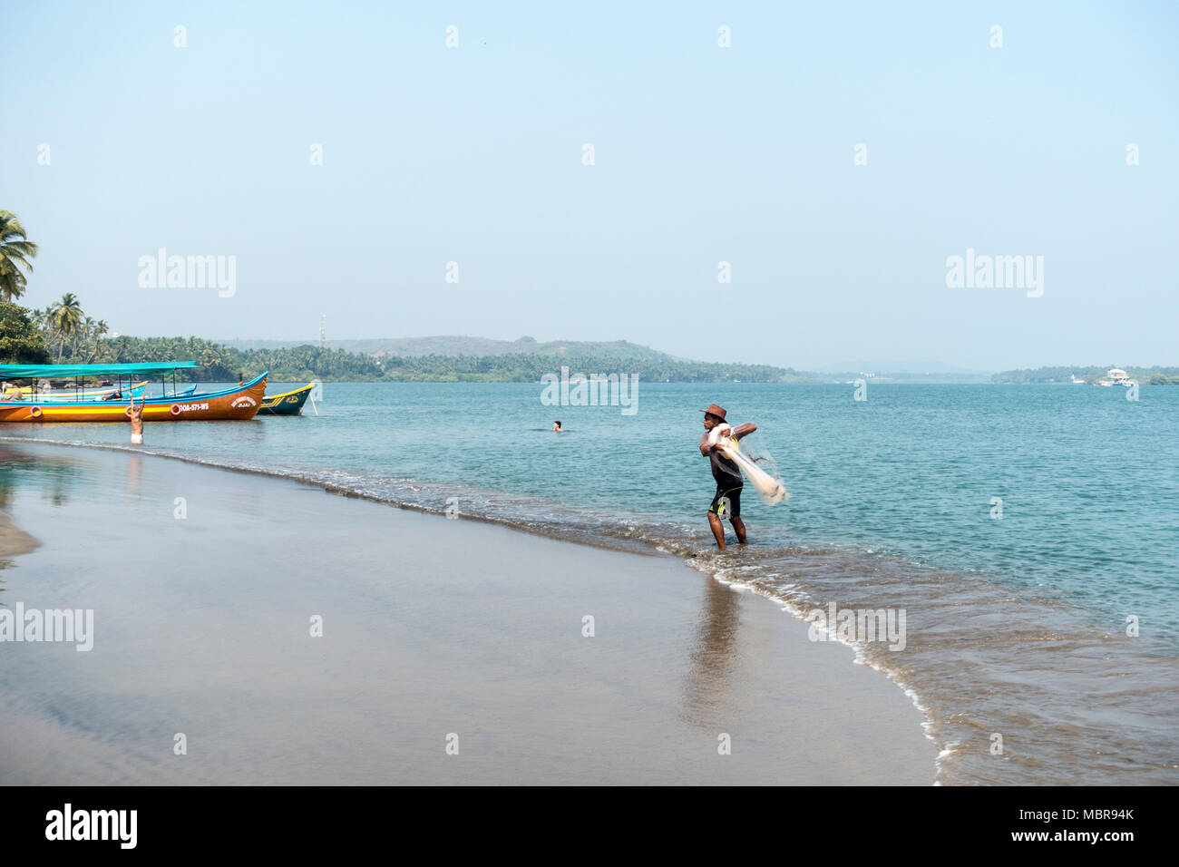 Morjim beach goa turtle hi-res stock photography and images - Alamy