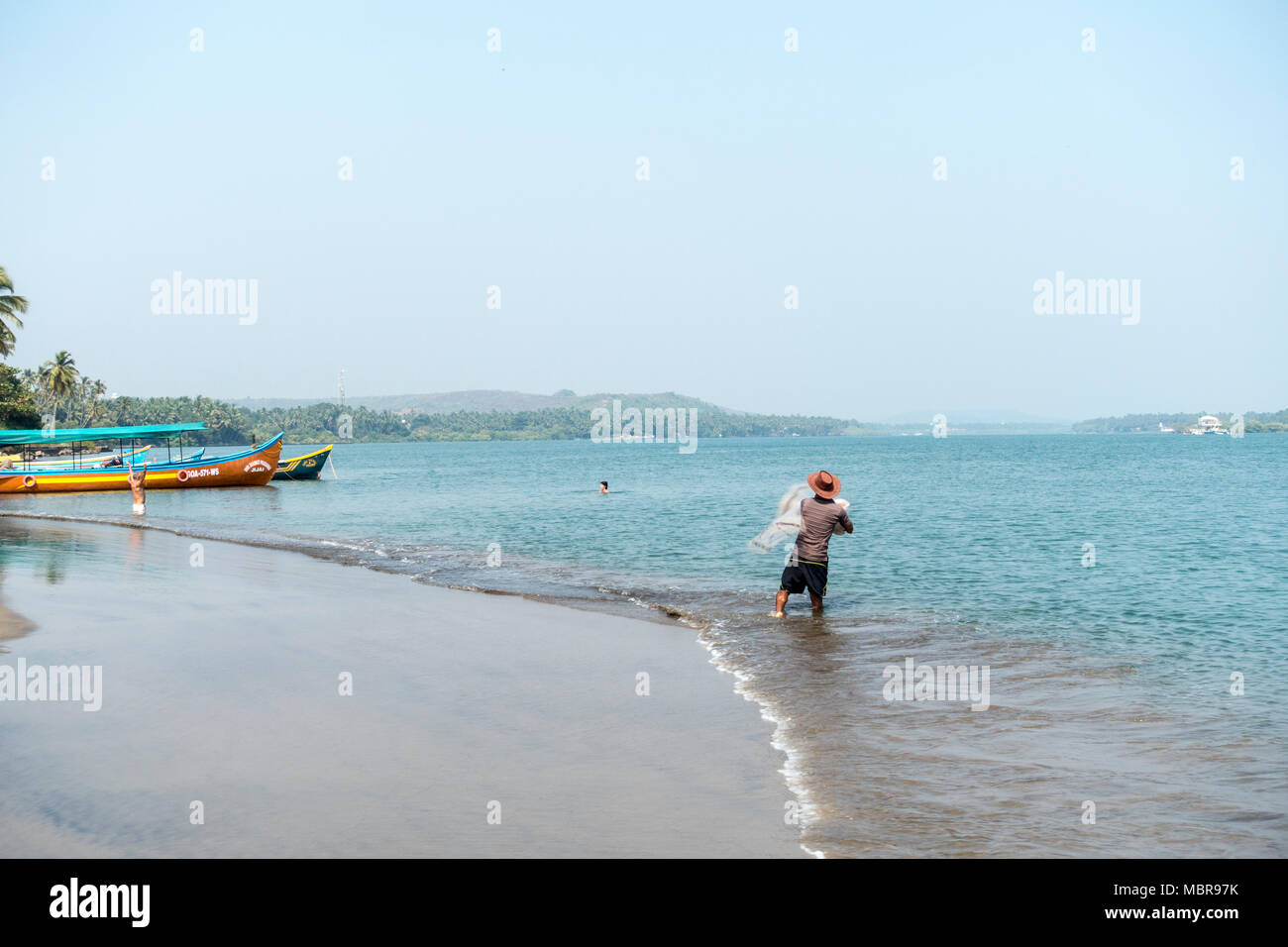 Morjim beach goa turtle hi-res stock photography and images - Alamy
