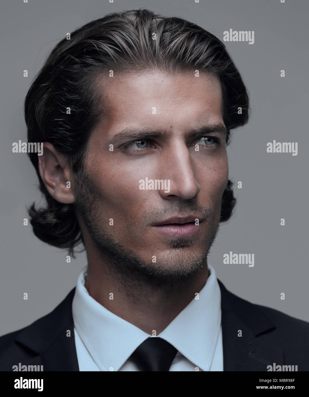 face of responsible business men Stock Photo - Alamy