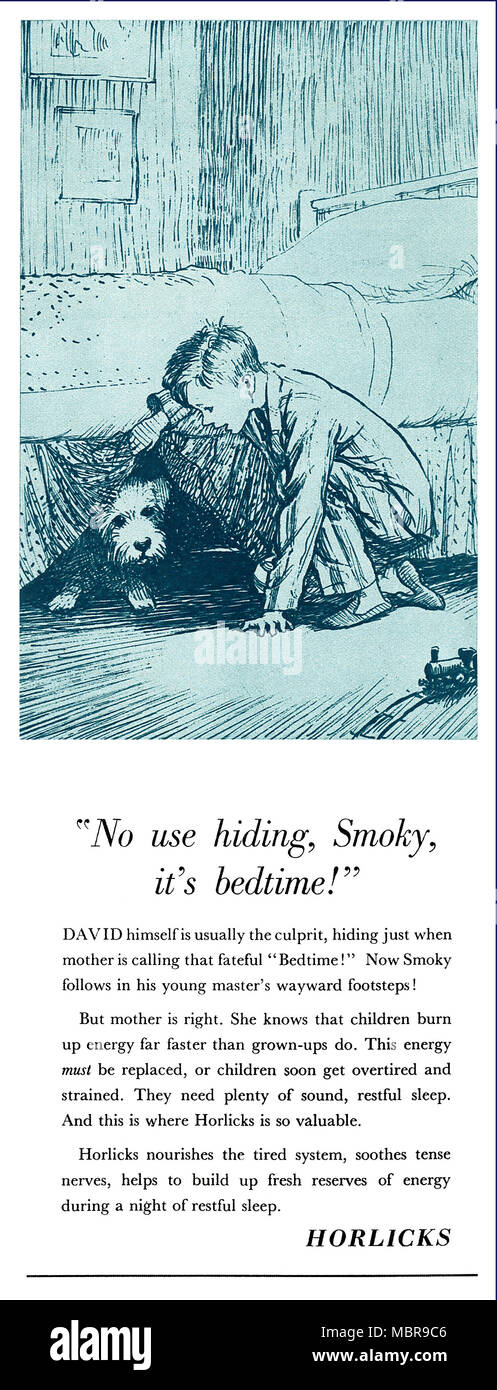 Horlicks ad hi-res stock photography and images - Alamy