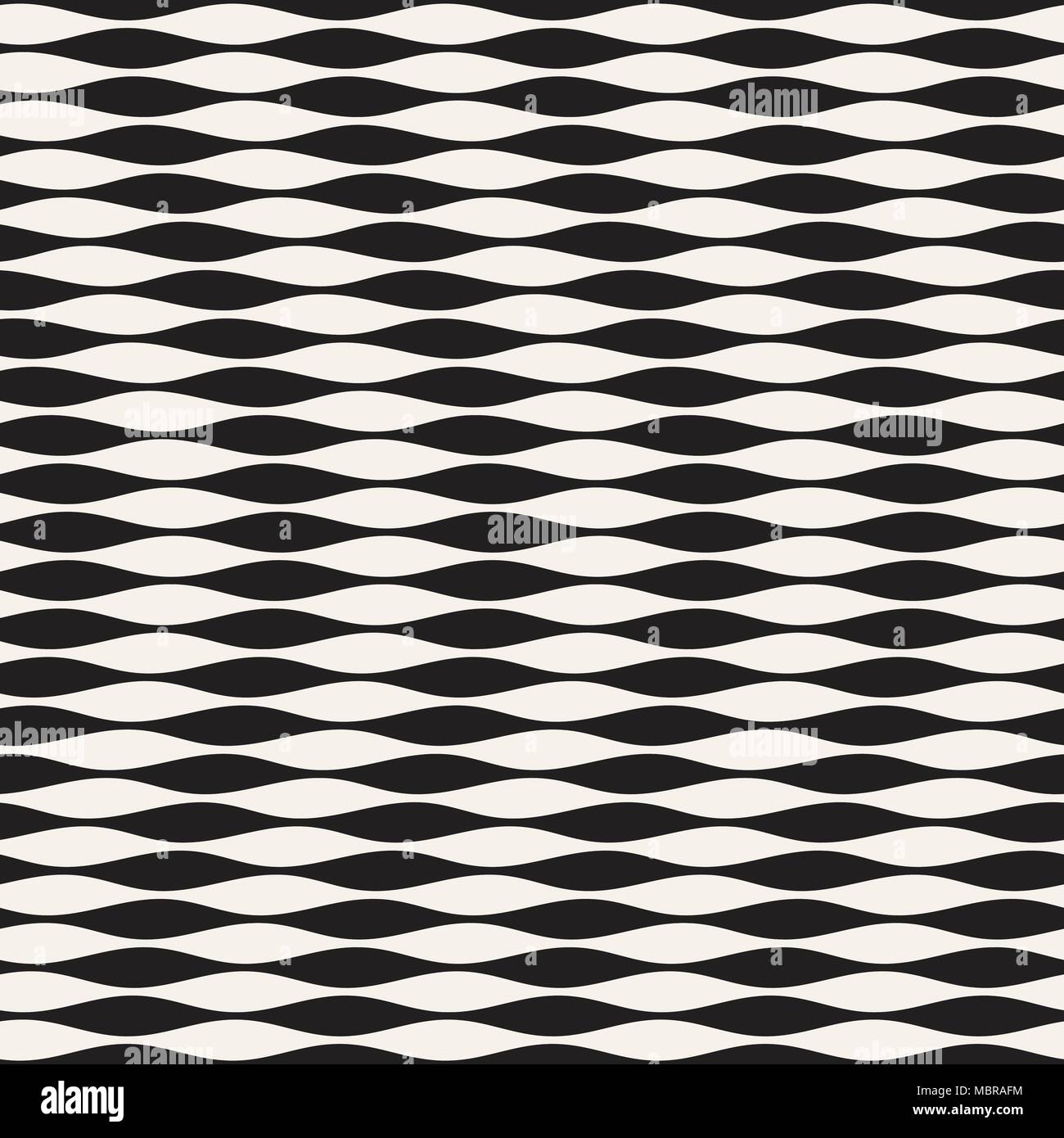 Seamless ripple pattern. Repeating vector texture. Wavy graphic ...