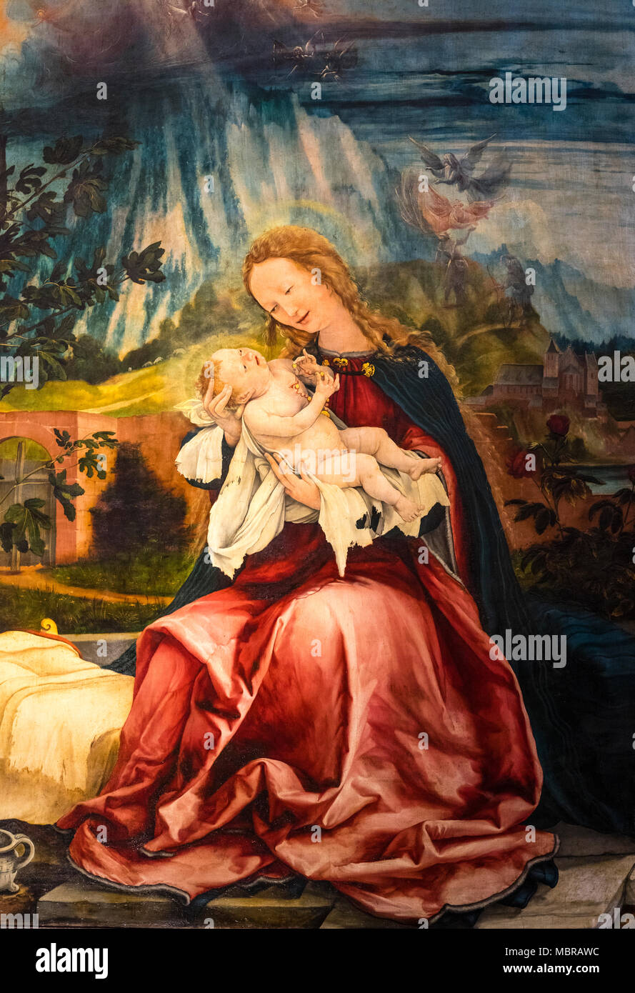 Isenheim Altar by Matthias Grünewald, painting from the cycle of ...