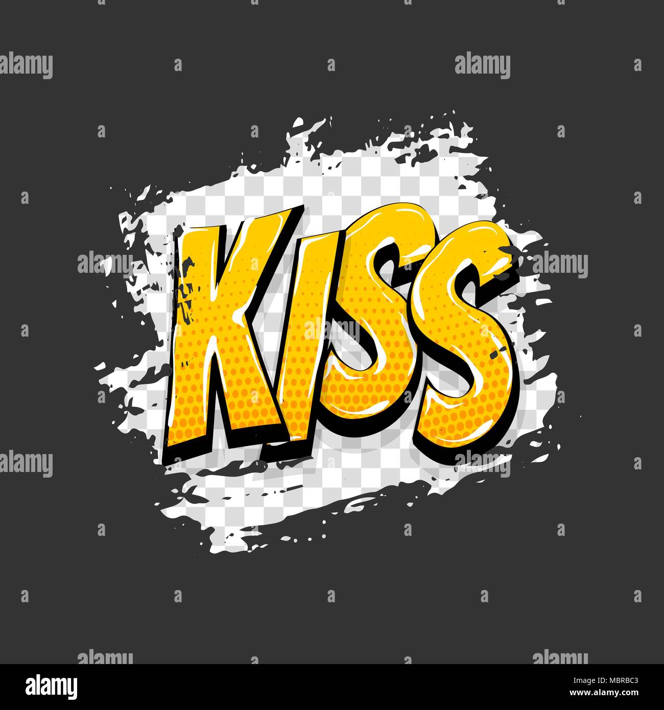 Kiss love funny Stock Vector Images - Alamy