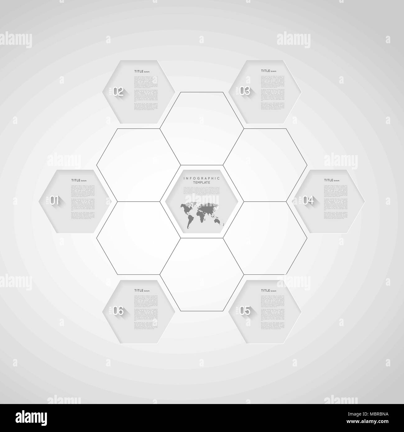 infographic template with hexagons, option steps Stock Vector Image ... infographic template with hexagons, option steps Stock Vector Image ...