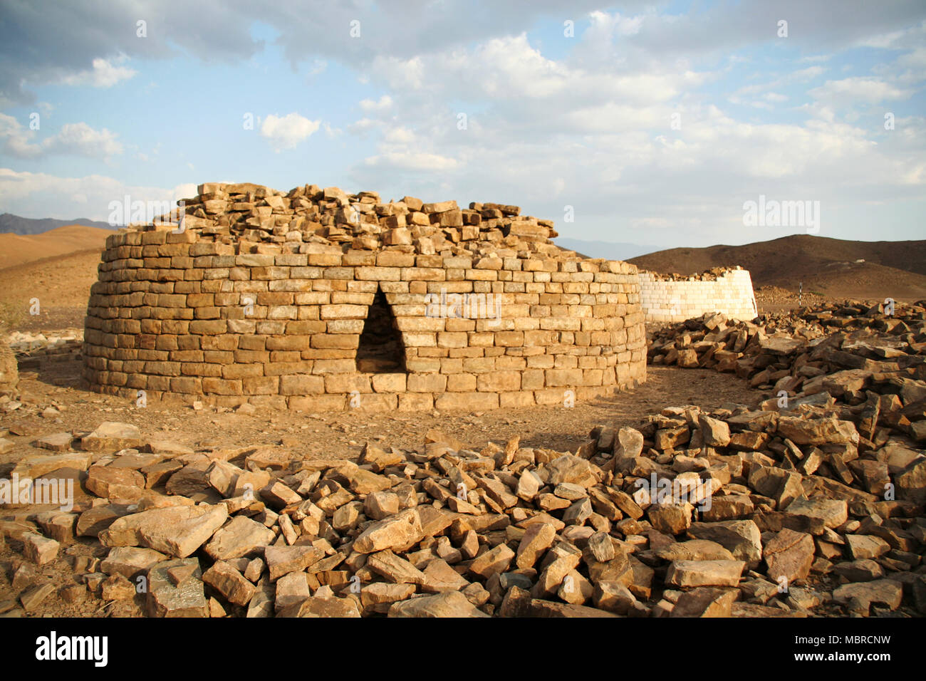 4000 year old Bronze Age tombs at Bat, Oman Stock Photo - Alamy