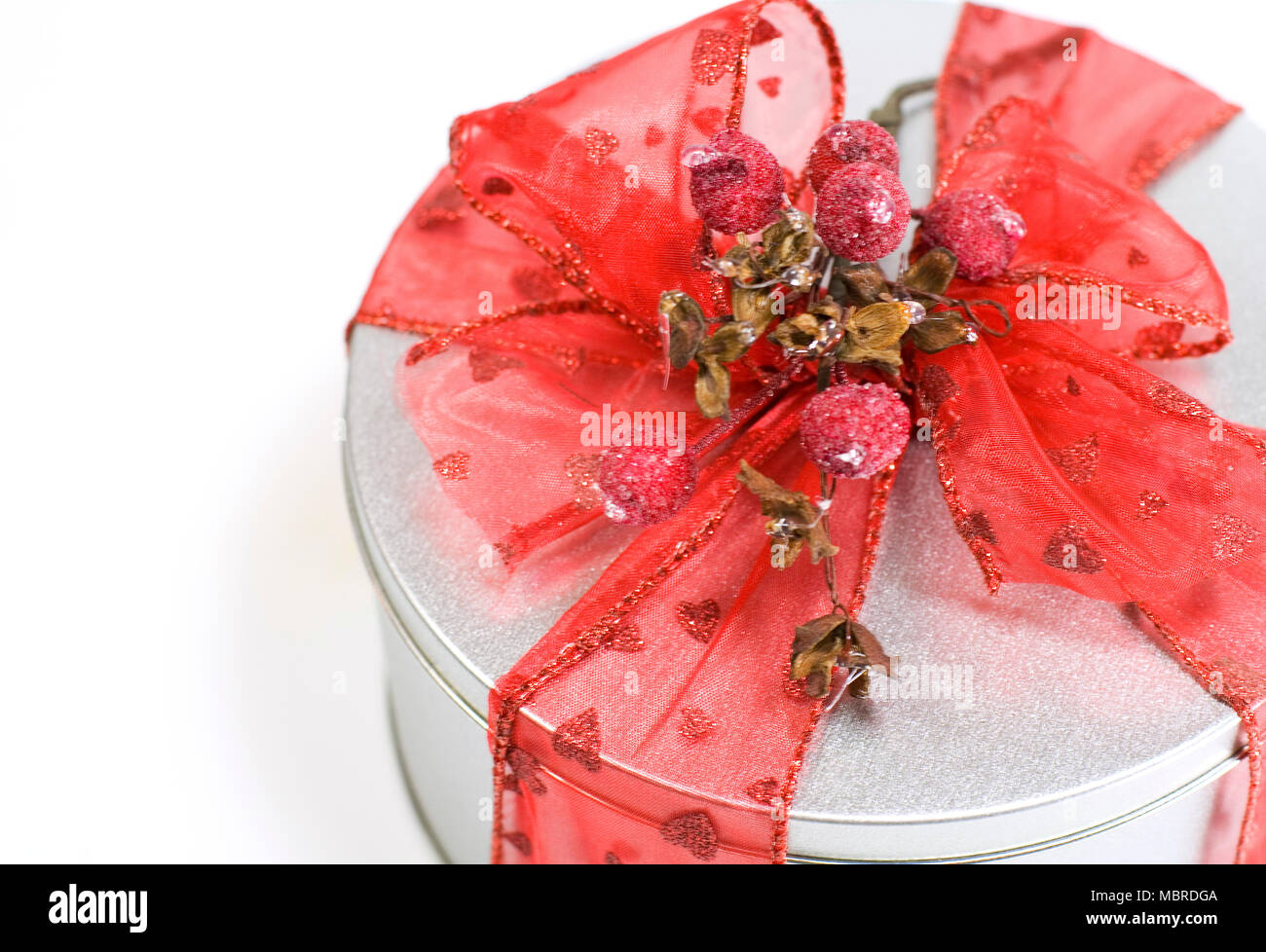 Metal gift box hi-res stock photography and images - Alamy