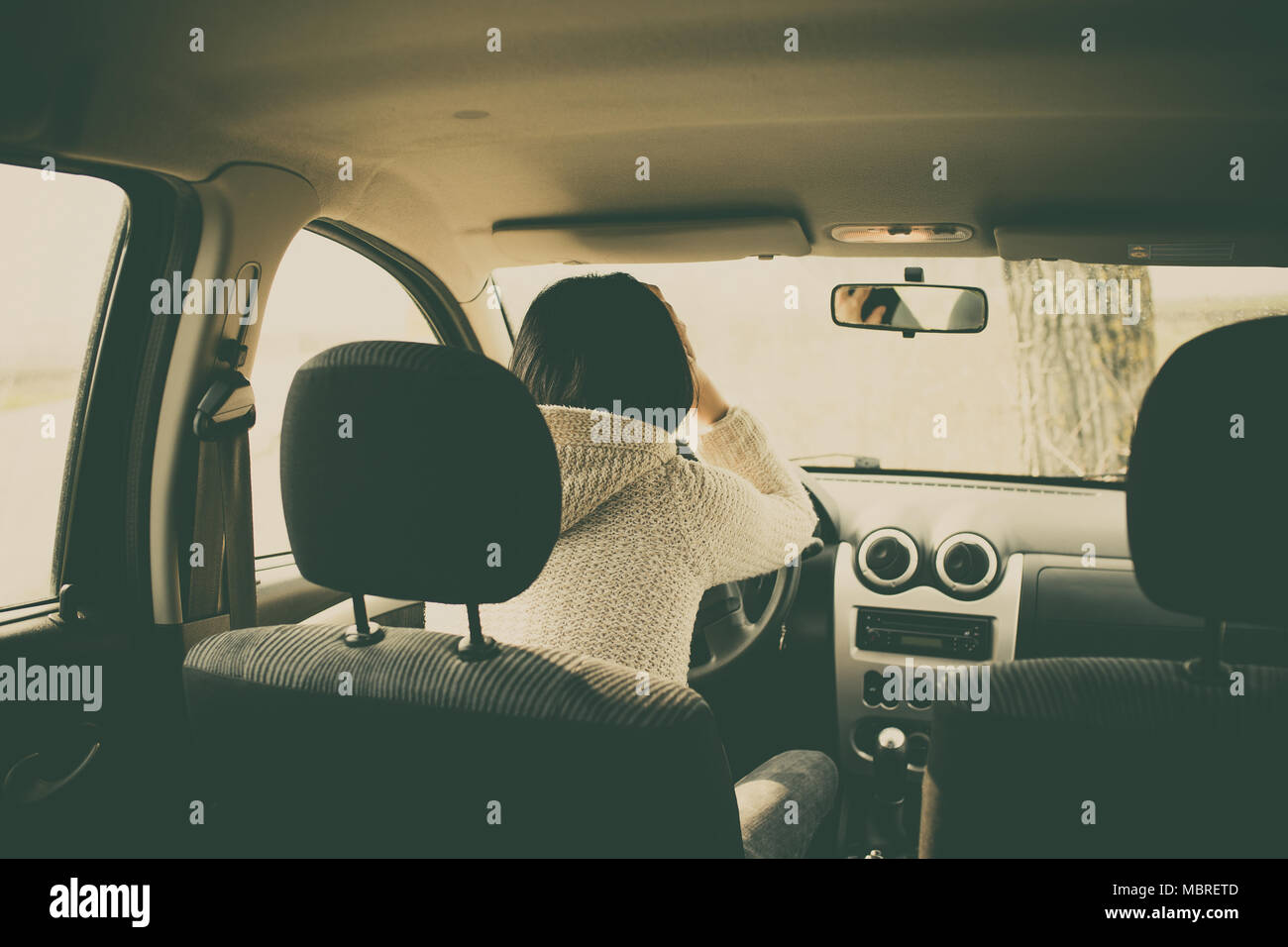 Surprised face driver hi-res stock photography and images - Alamy