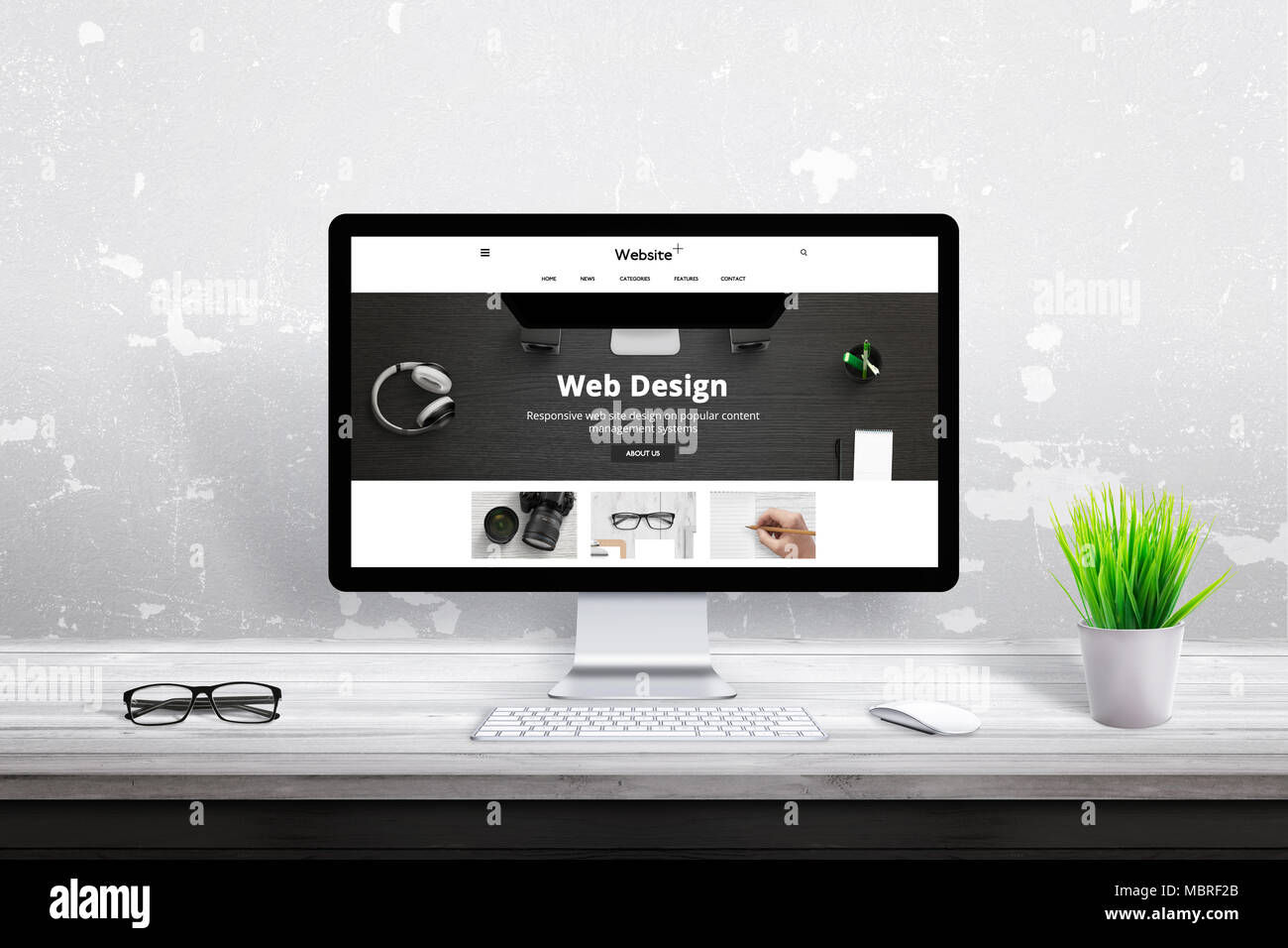 Design responsive hi-res stock photography and images - Alamy