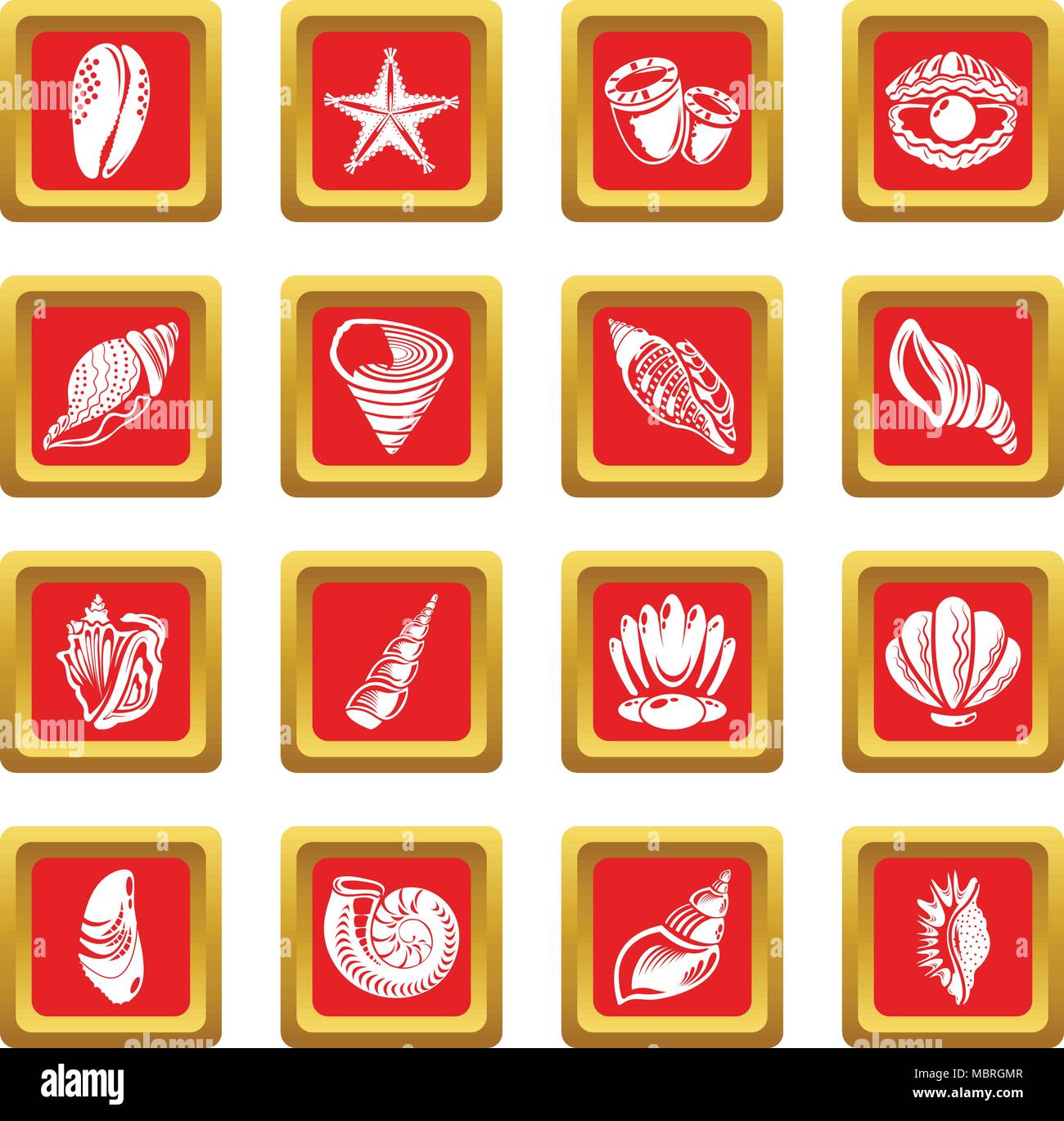 Red sea horse Stock Vector Images - Alamy