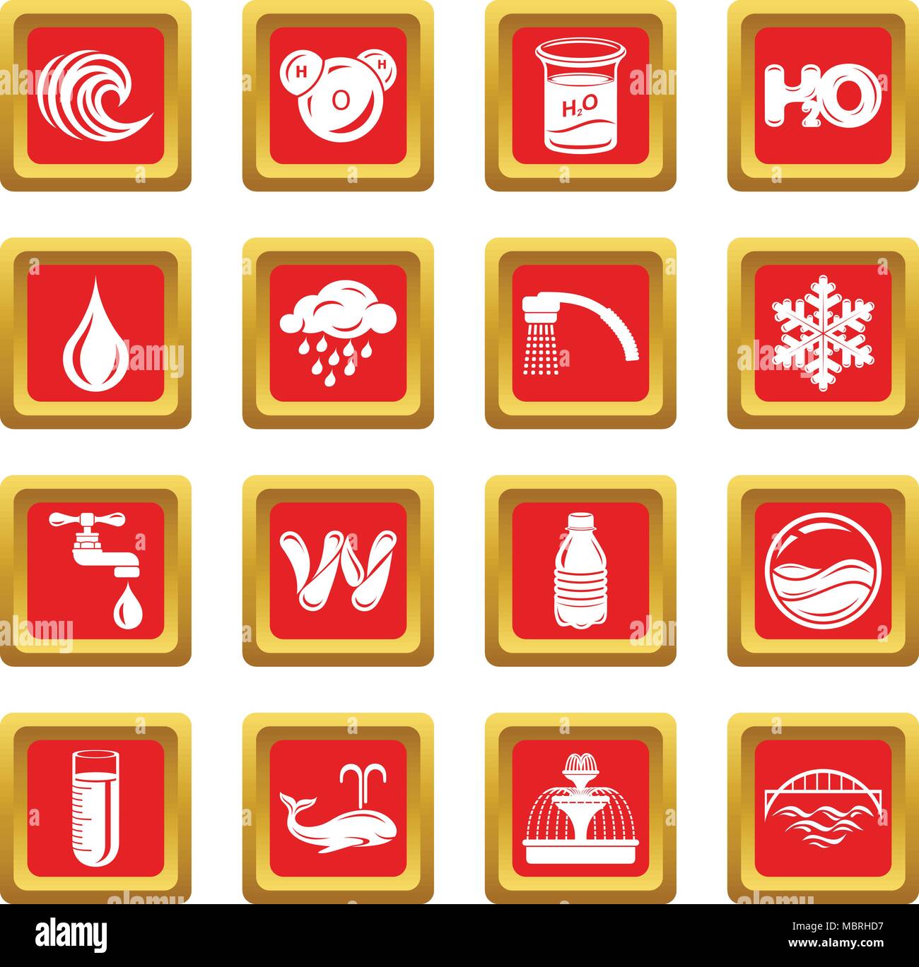 Crane fountain Stock Vector Images - Alamy