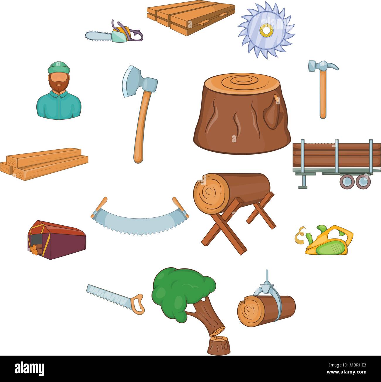 Cartoon Lumberjack Stock Photos & Cartoon Lumberjack Stock Images - Alamy