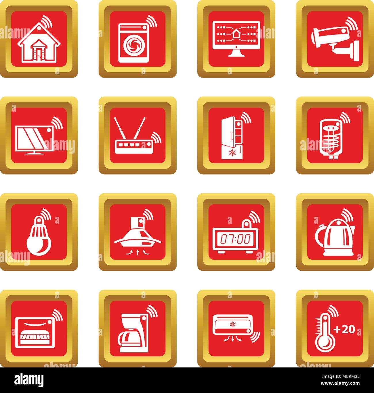 Kettle icon heating Stock Vector Images - Alamy