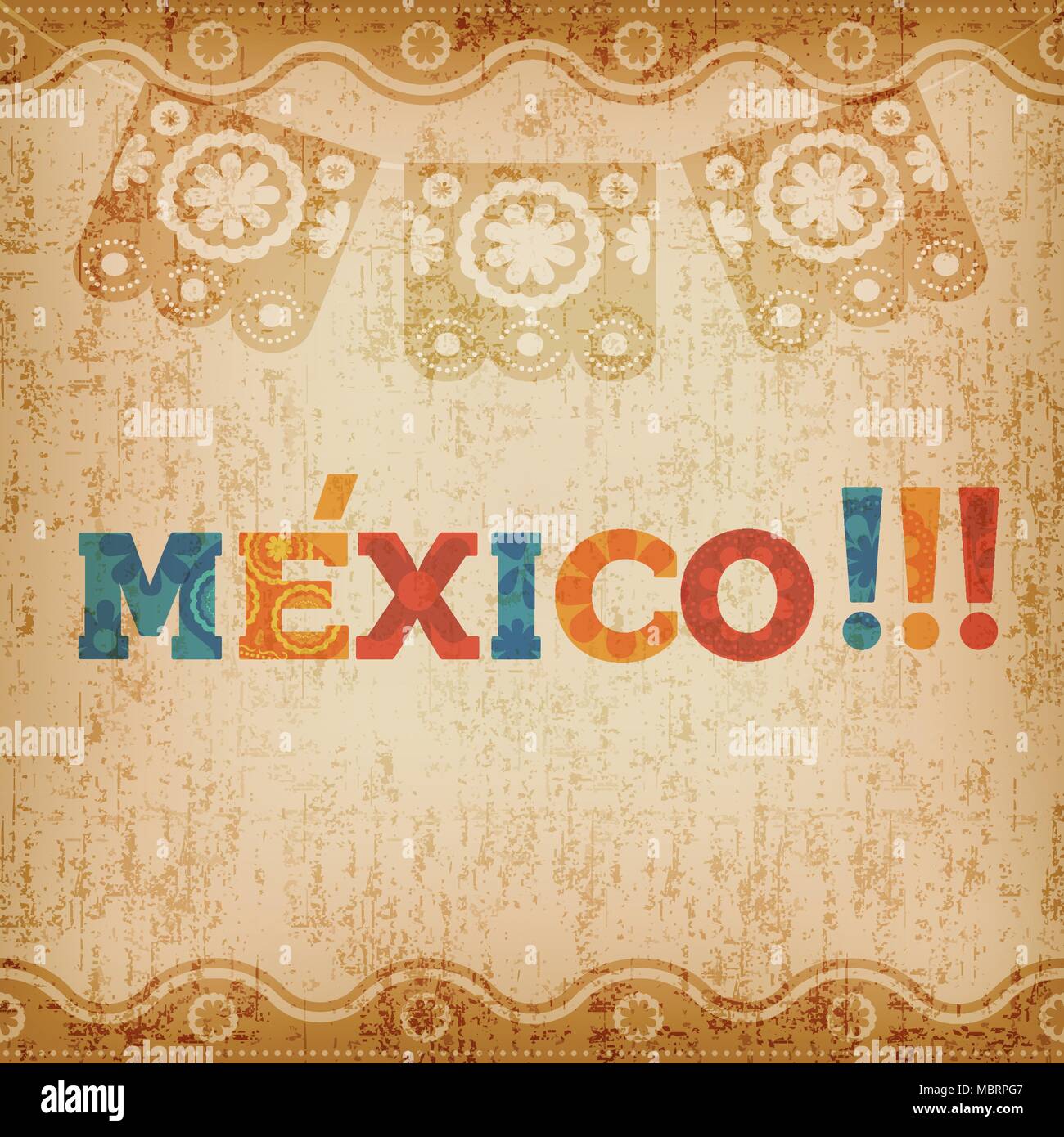 Old mexican poster hi-res stock photography and images - Alamy