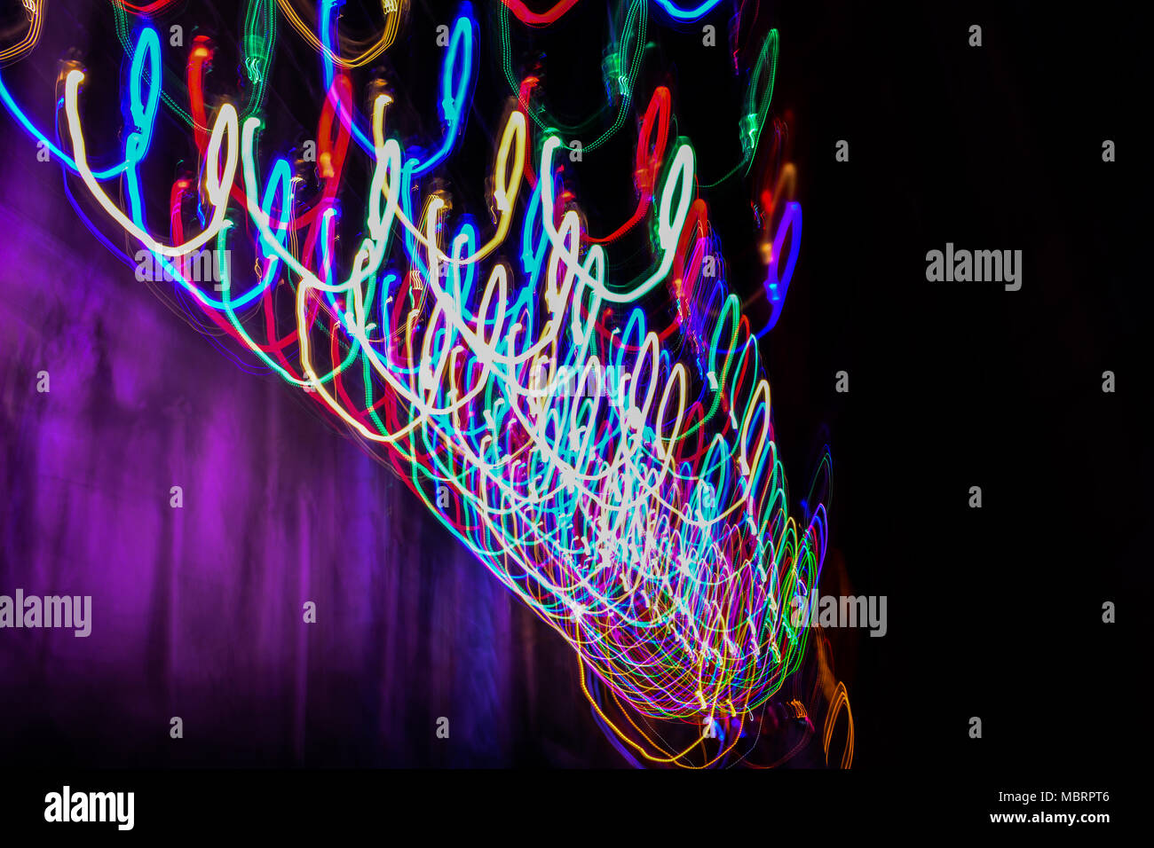 Light painting pattern background Stock Photo - Alamy