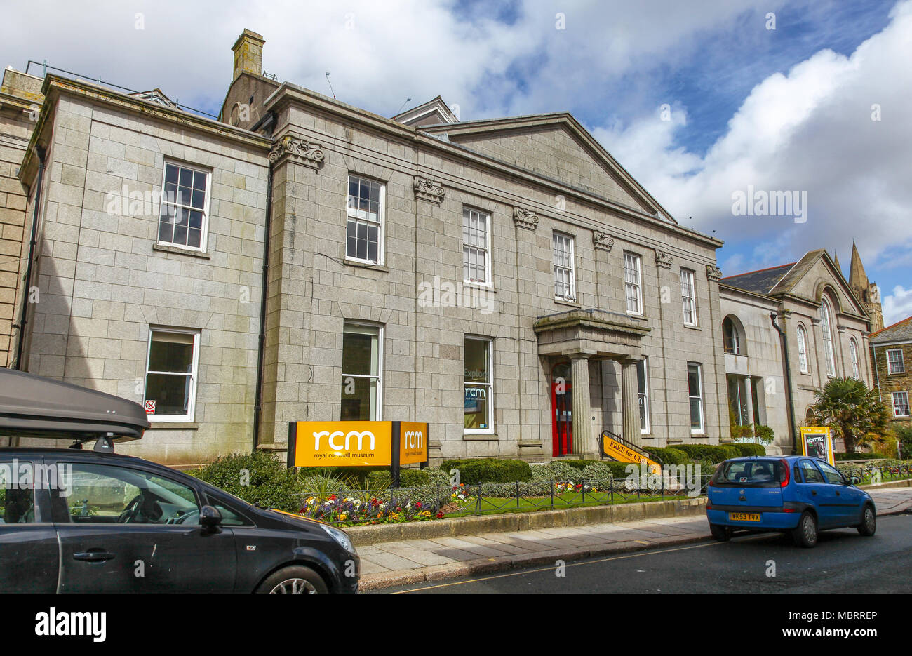 The Royal Cornwall Museum, Truro, Cornwall, South West England, UK ...