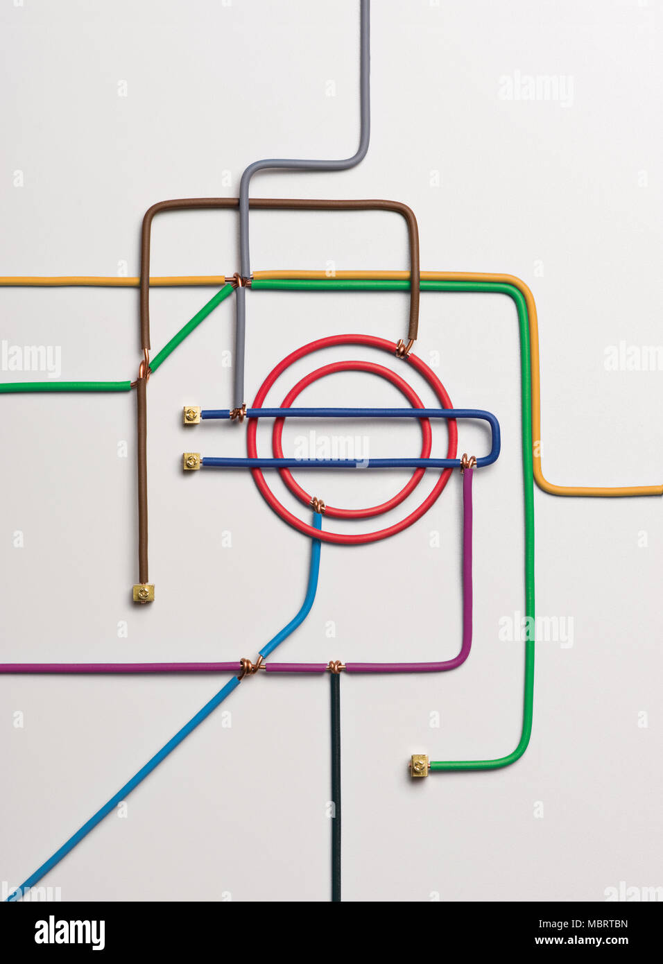 Map of the underground hi-res stock photography and images - Alamy