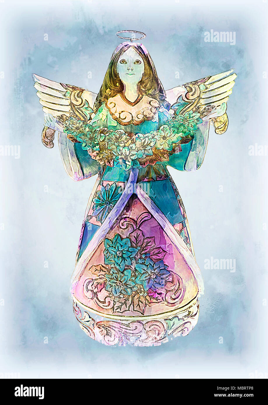 Pastels angel hi-res stock photography and images - Alamy