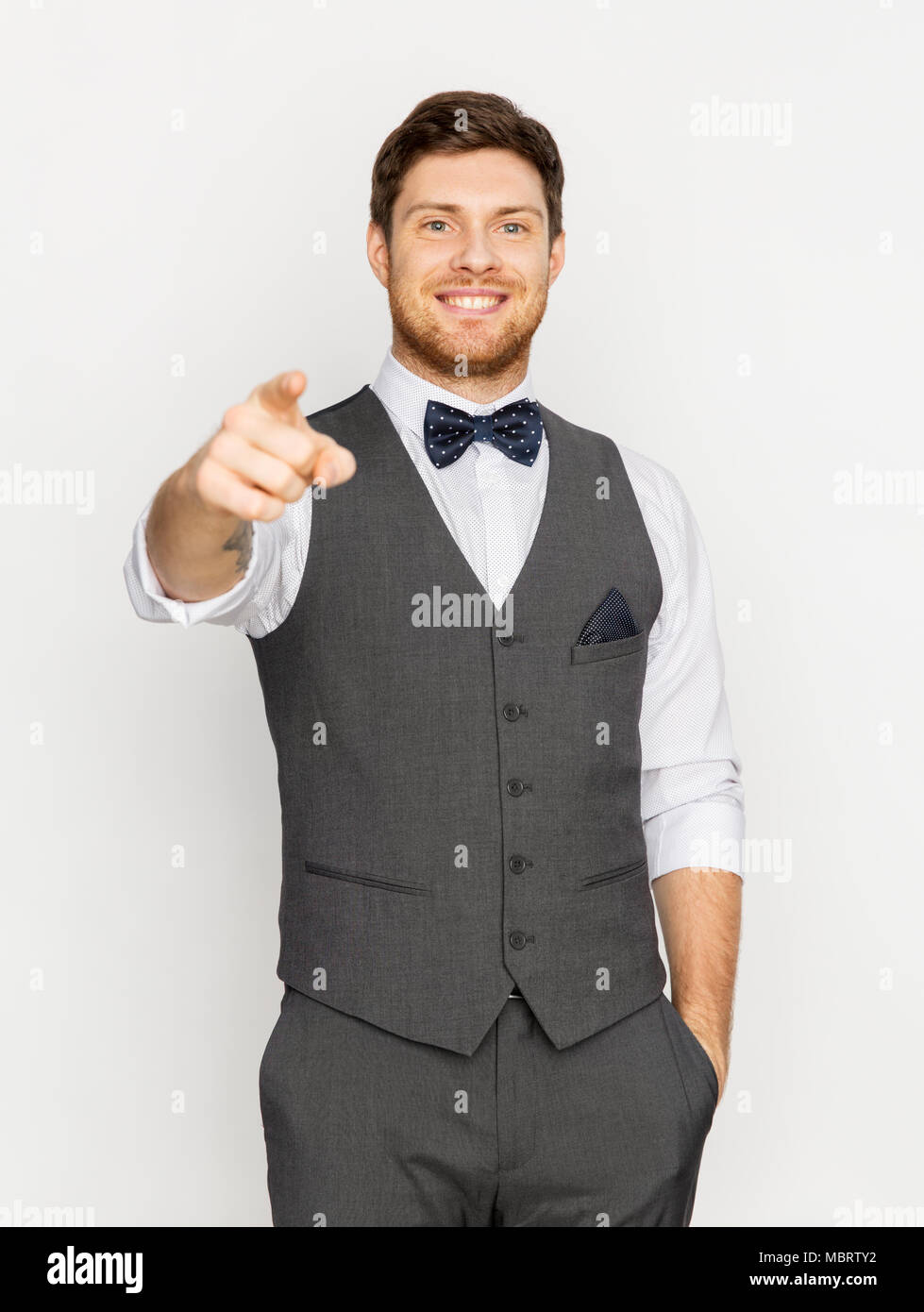 Young handsome hipster man finger hi-res stock photography and images ...