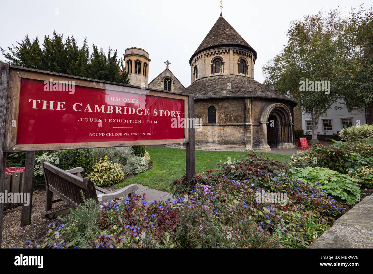 Entrance to The Cambridge Story visitor centre situated in The Round ...
