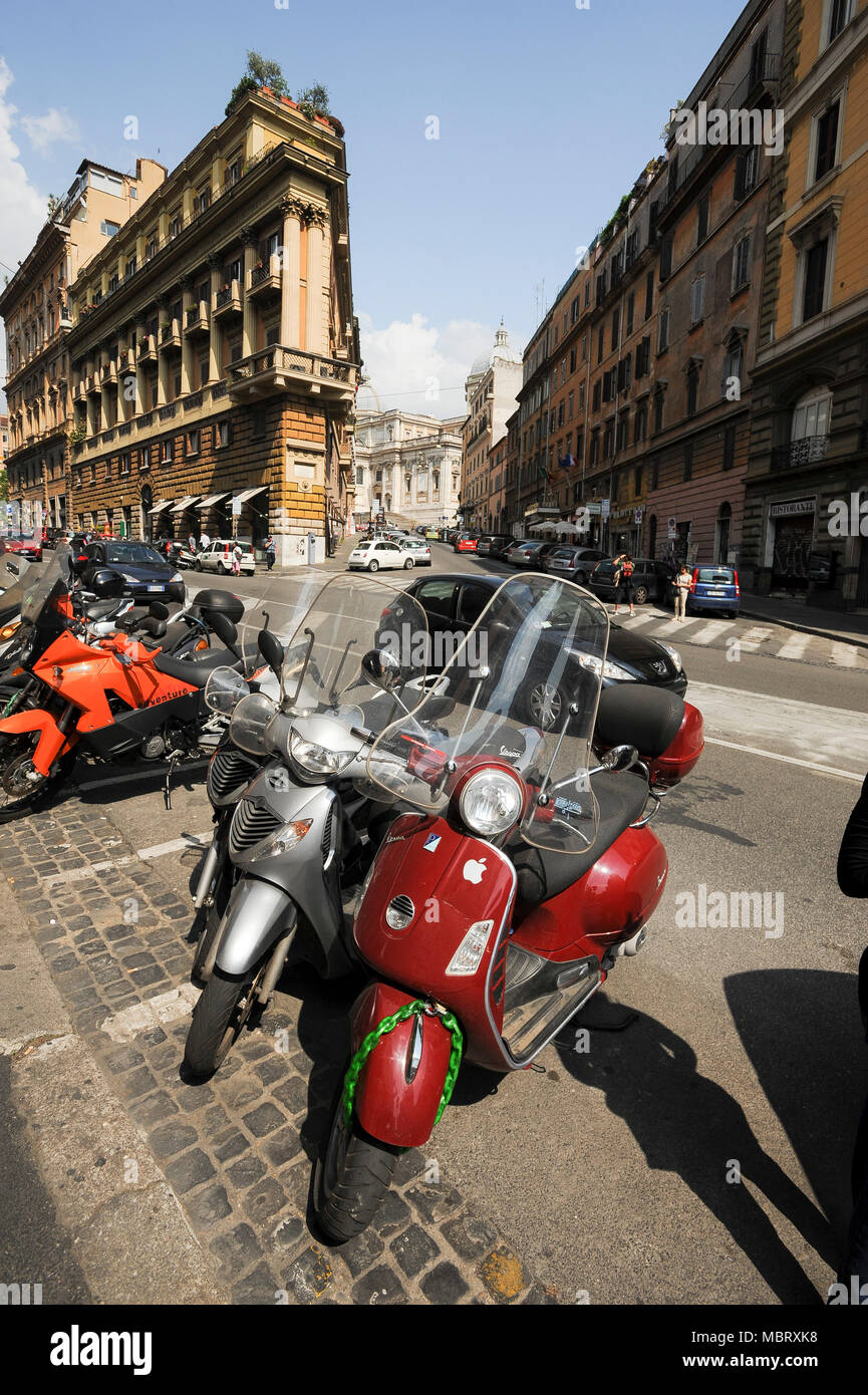 Via Cavour and Via Santa Maria Maggiore and Basilica Papale di Santa ...