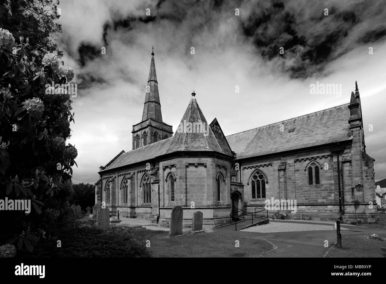 Keswick churches Black and White Stock Photos & Images - Alamy