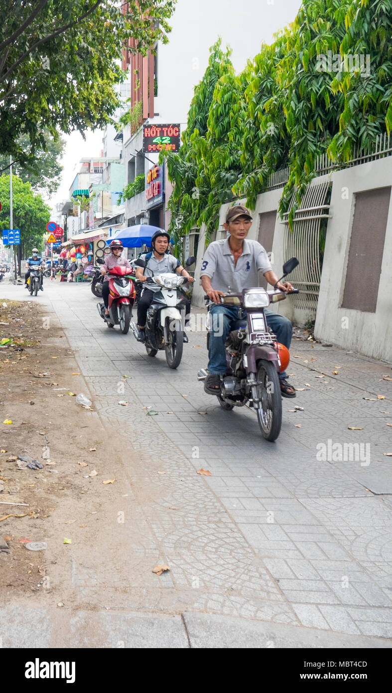 Motorbike riders on pavement hi-res stock photography and images - Alamy