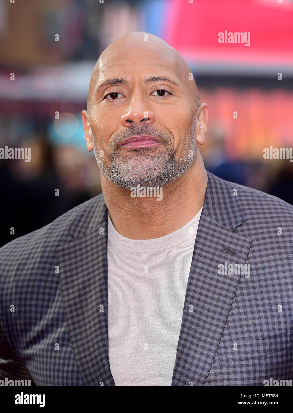Dwayne johnson portrait hi-res stock photography and images - Alamy