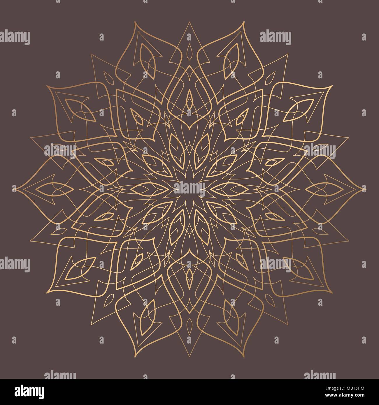 Mandala Vector Design Element Stock Vector Image & Art - Alamy