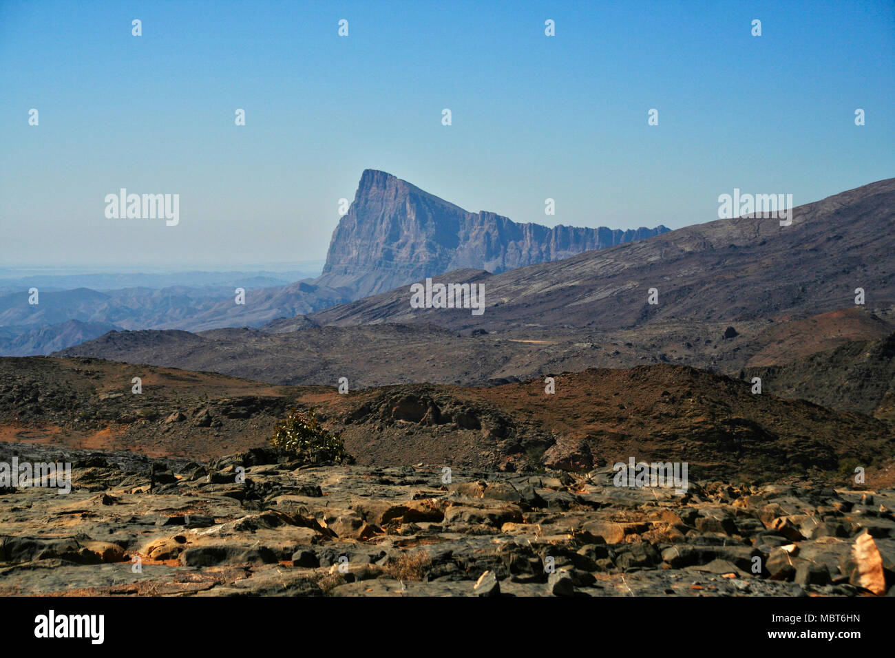 Jebel Shams, Hajar Mountains, Oman Stock Photo - Alamy