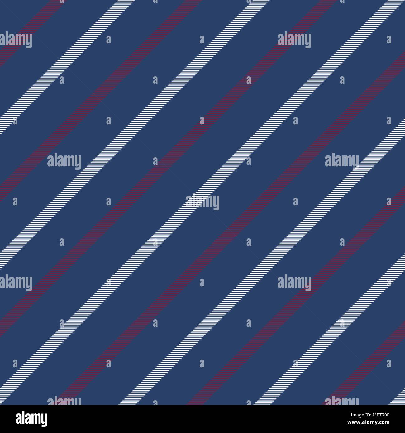 Blue seamless stripes pattern diagonal texture. Vector illustration ...