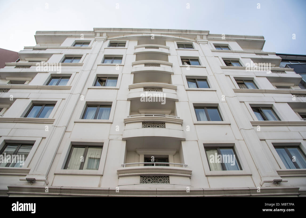 Modern asian building architecture in the big city Stock Photo - Alamy