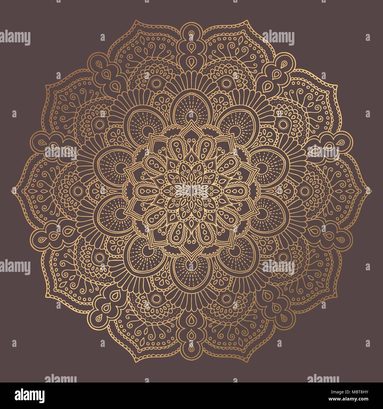 Mandala Vector Design Element Stock Vector Image & Art - Alamy