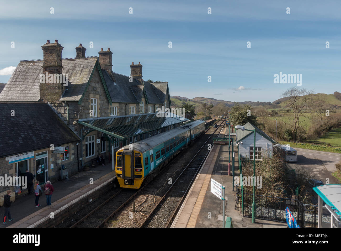 Machynlleth station hi-res stock photography and images - Alamy