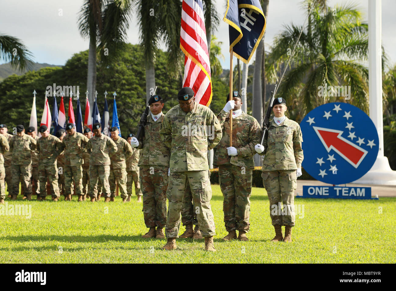 U.S. Army Pacific Command Headquarters and Headquarters Battalion said ...