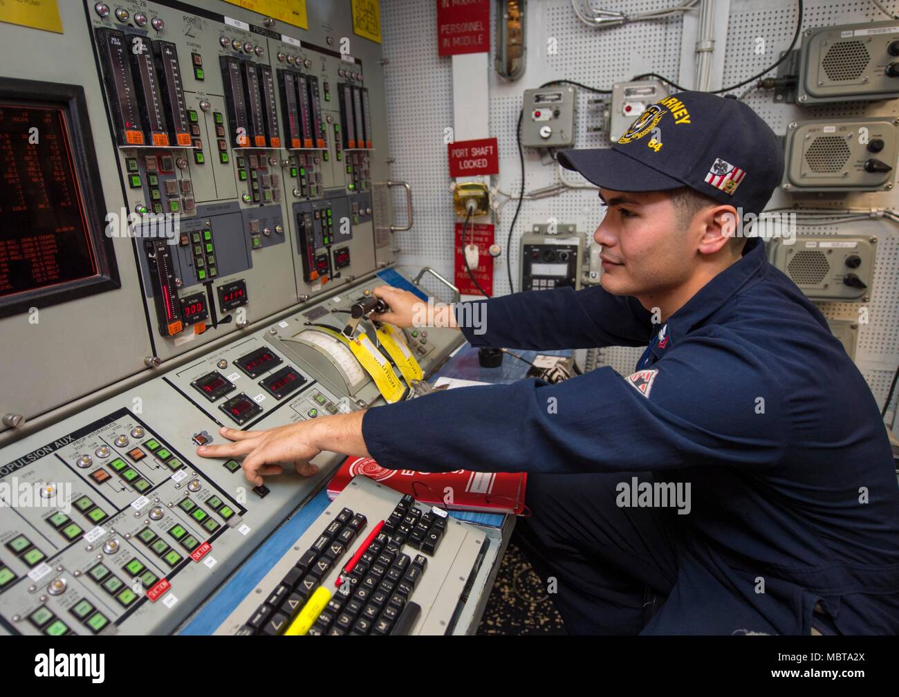Central control station of a communication system hi-res stock ...