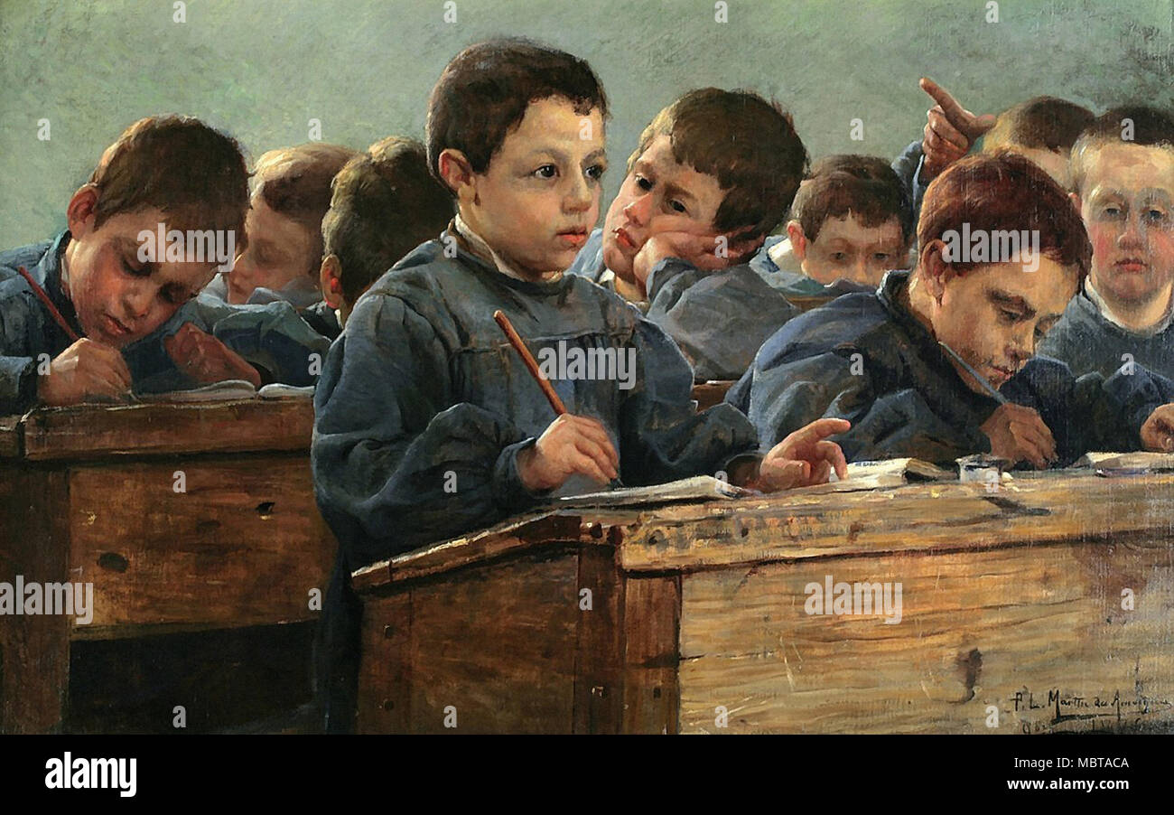 Early 20th century classroom hi-res stock photography and images - Alamy