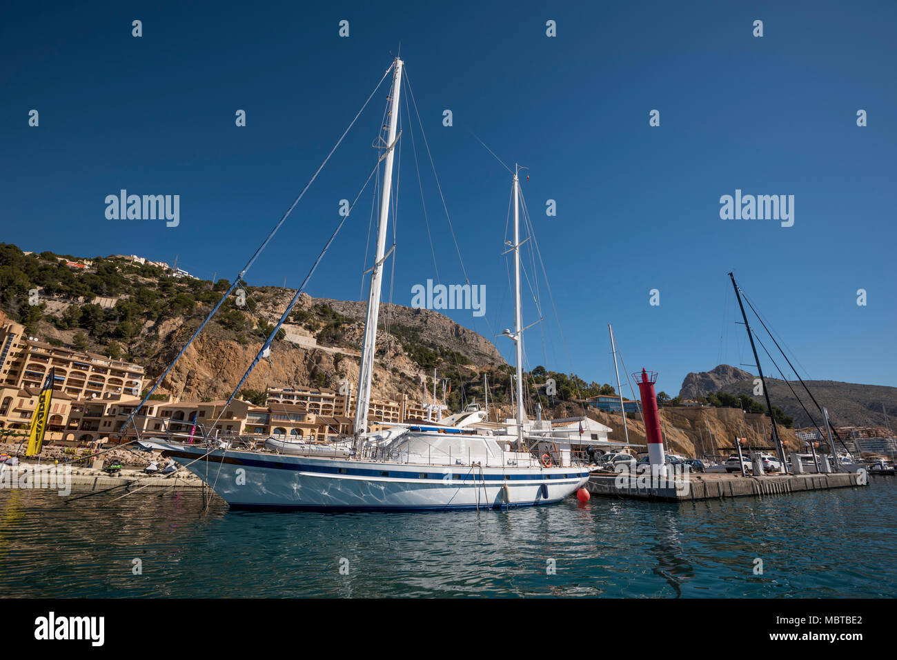 Marina Greenwich Harbour at Punta del Mascarat, Altea,Costa Blanca ...