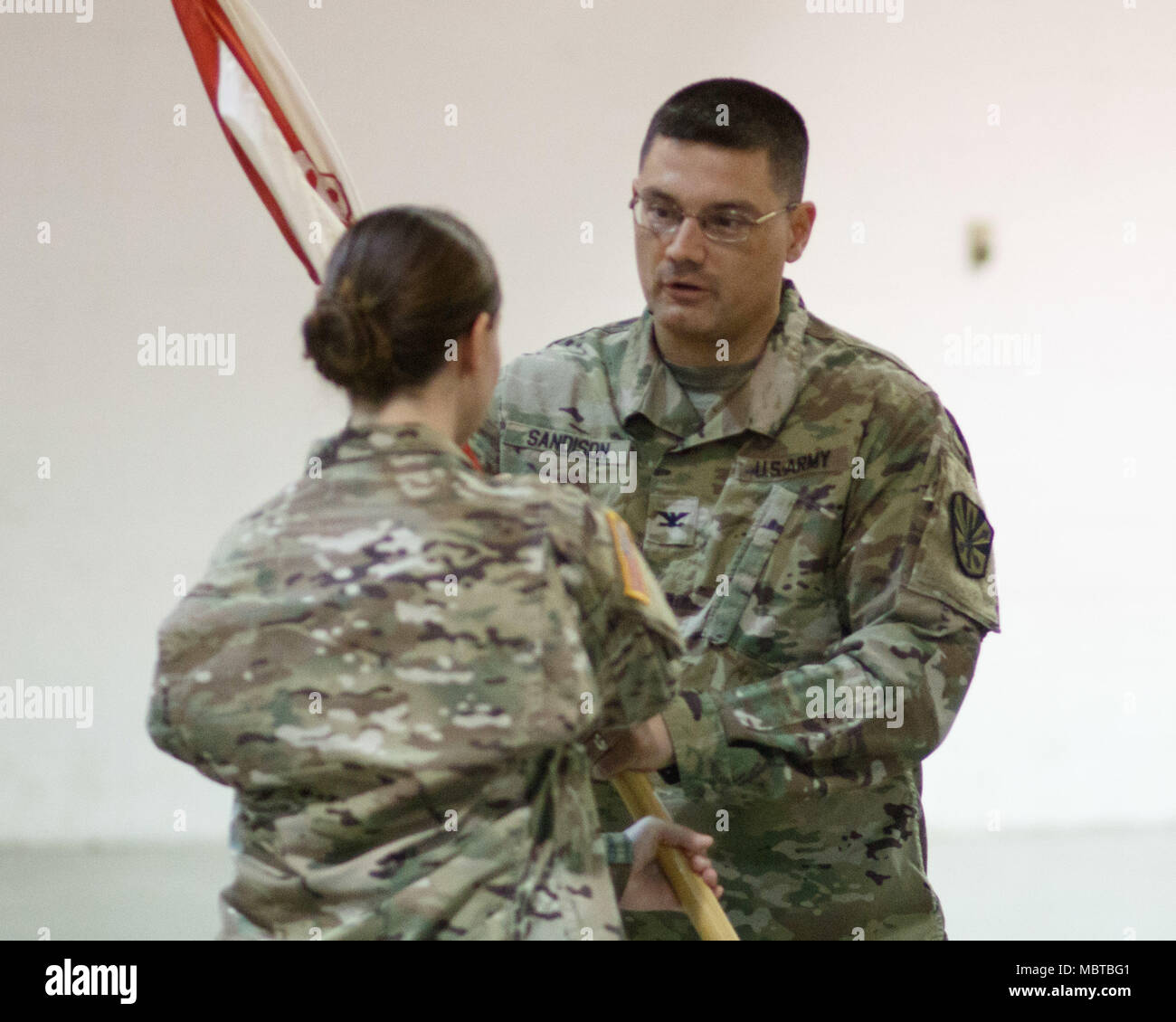 Arizona Army National Guard Col. Christopher Sandison, 198th Regional ...