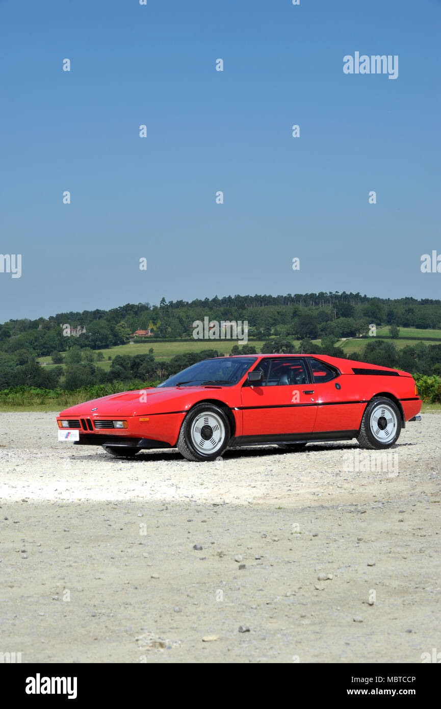 1981 BMW 1M German mid engined supercar Stock Photo - Alamy