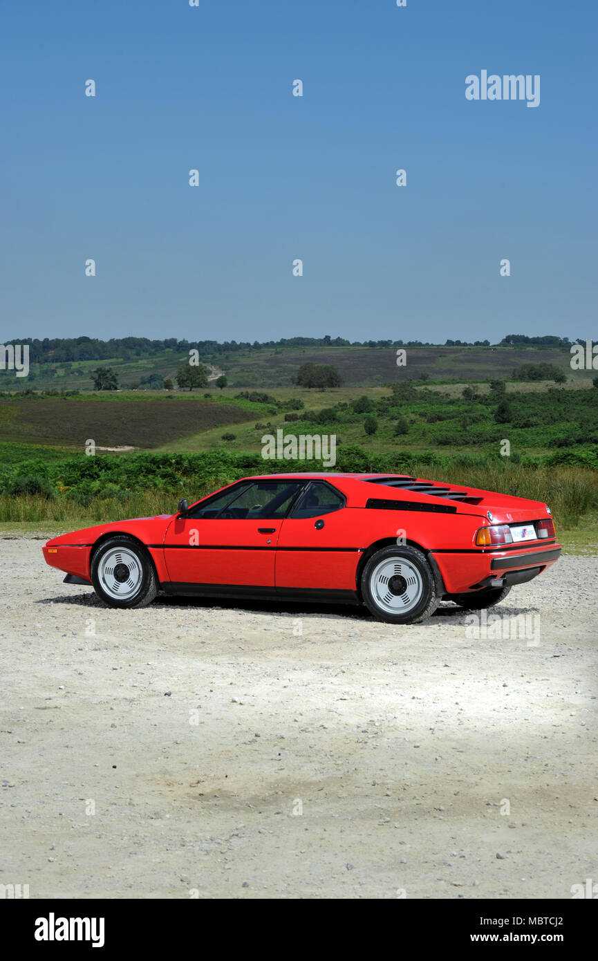 1981 BMW 1M German mid engined supercar Stock Photo - Alamy