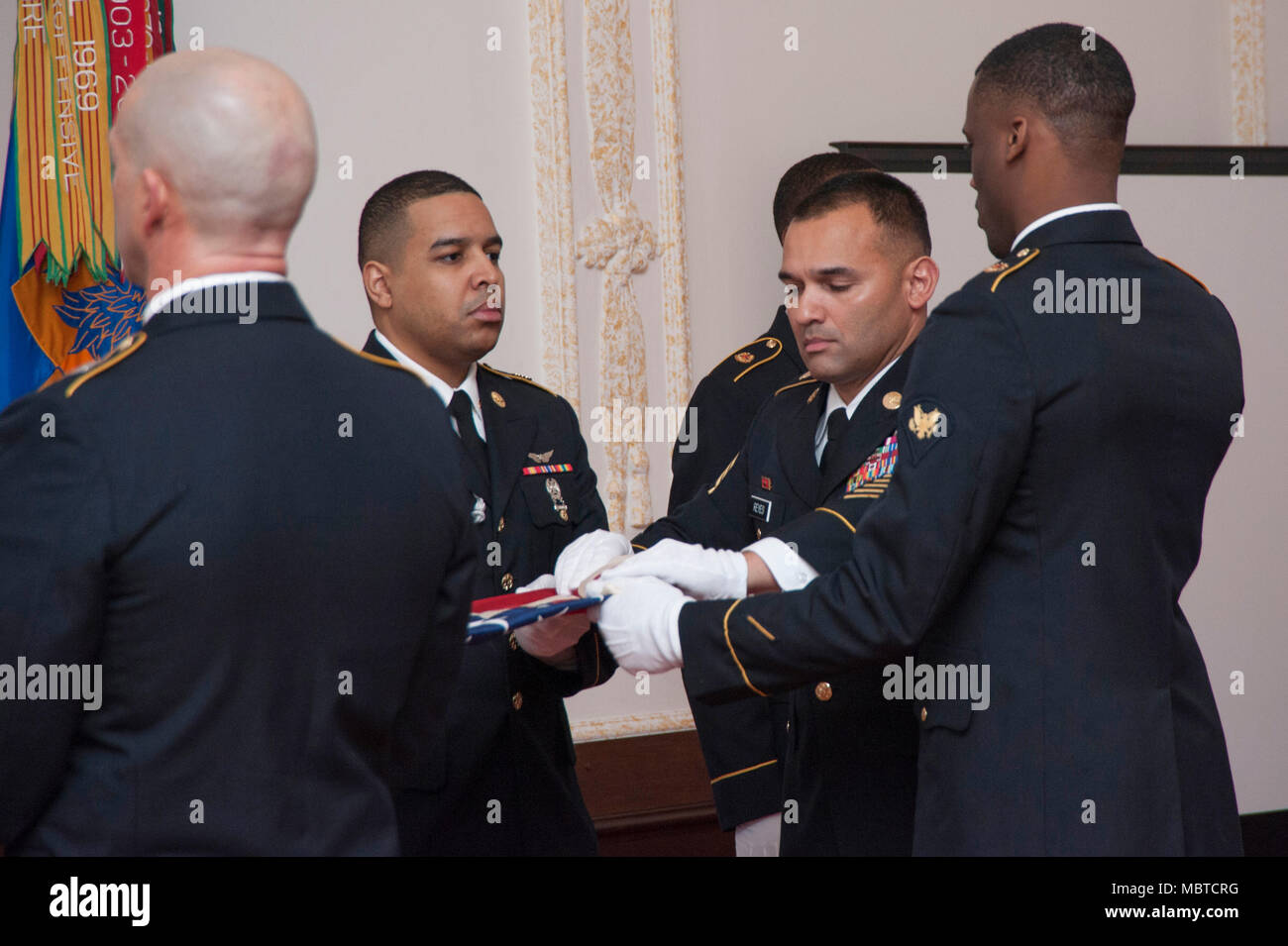 Retirement ceremony of U.S. Army Chief Warrant Officer 4, Brian K ...